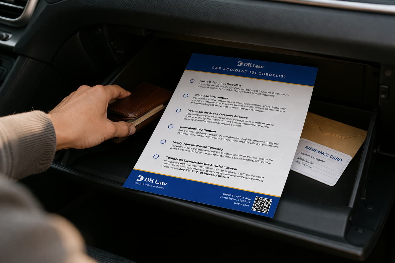 Free Car Accident Checklist PDF (download)
